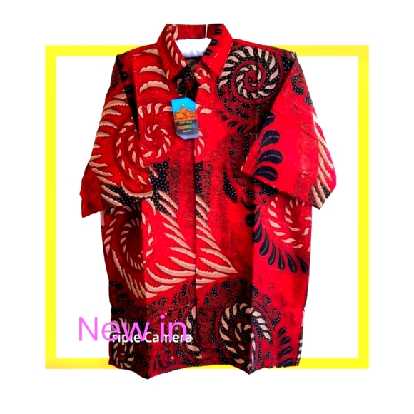 INDONESIAN HANDS PRINT BATIK | Shirts | Original Top Batik From ...
